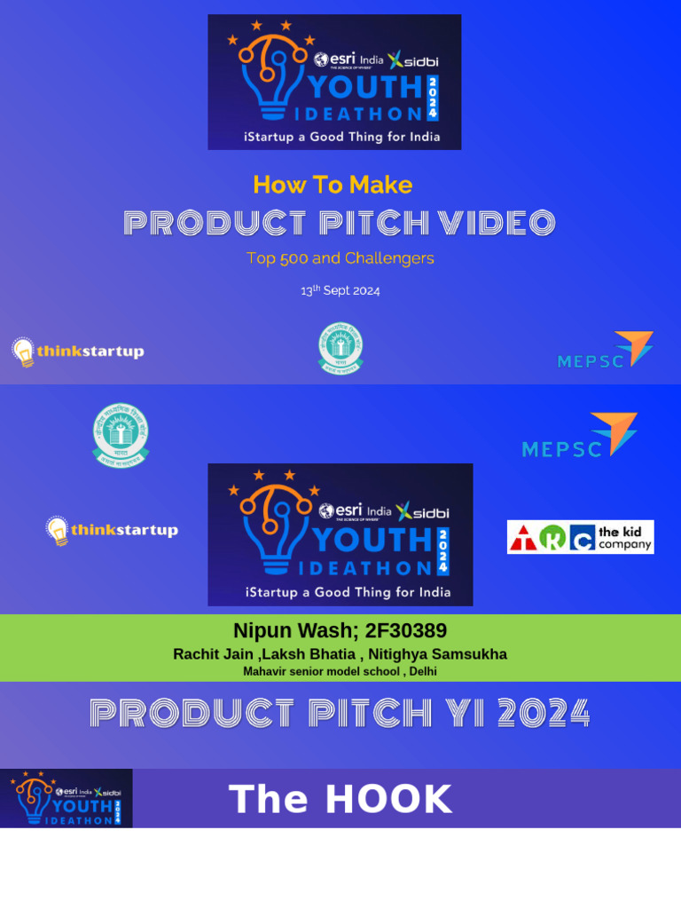 Product Pitch Video Guidelines | PDF