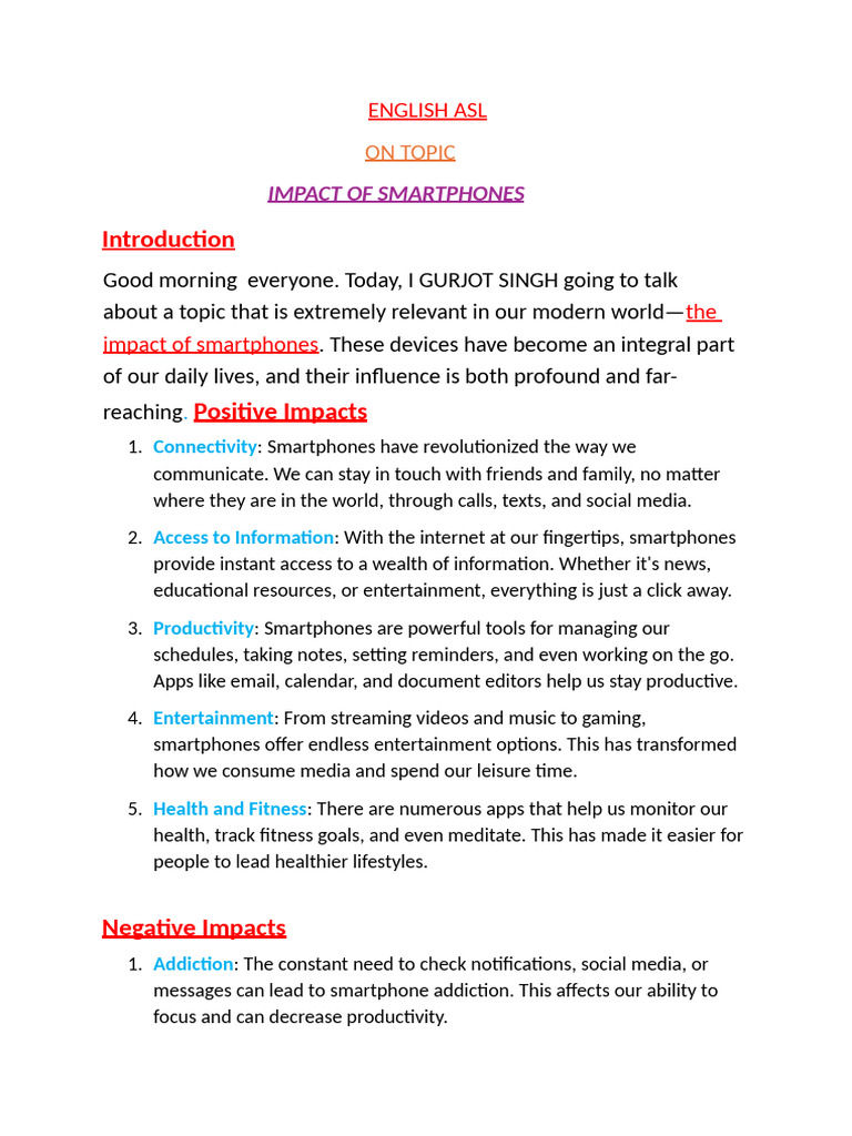 English Asl by Gurjot Singh | PDF | Social Media | Popular Culture ...