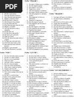 VERBOS EM LIBRAS 118 FICHAS GLOSSARIO 5 65fdrc | PDF | Aprendizado