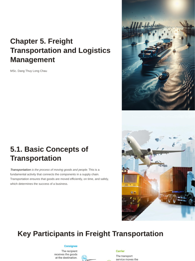 Freight Logistics Essentials | PDF | Transport | Cargo