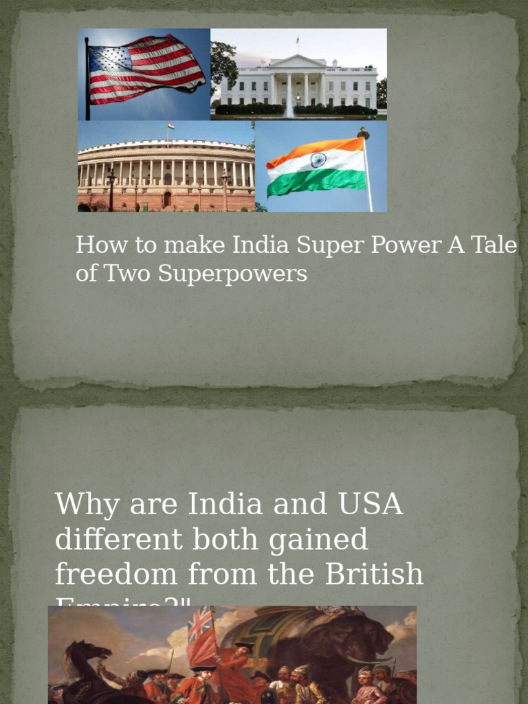 A Tale of Two Superpowers | PDF
