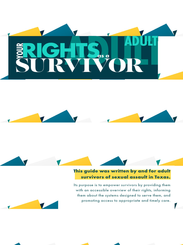 TEXAS RAAS-Adult - Guide - Digital - 2 | PDF | Plea | Plea Bargain