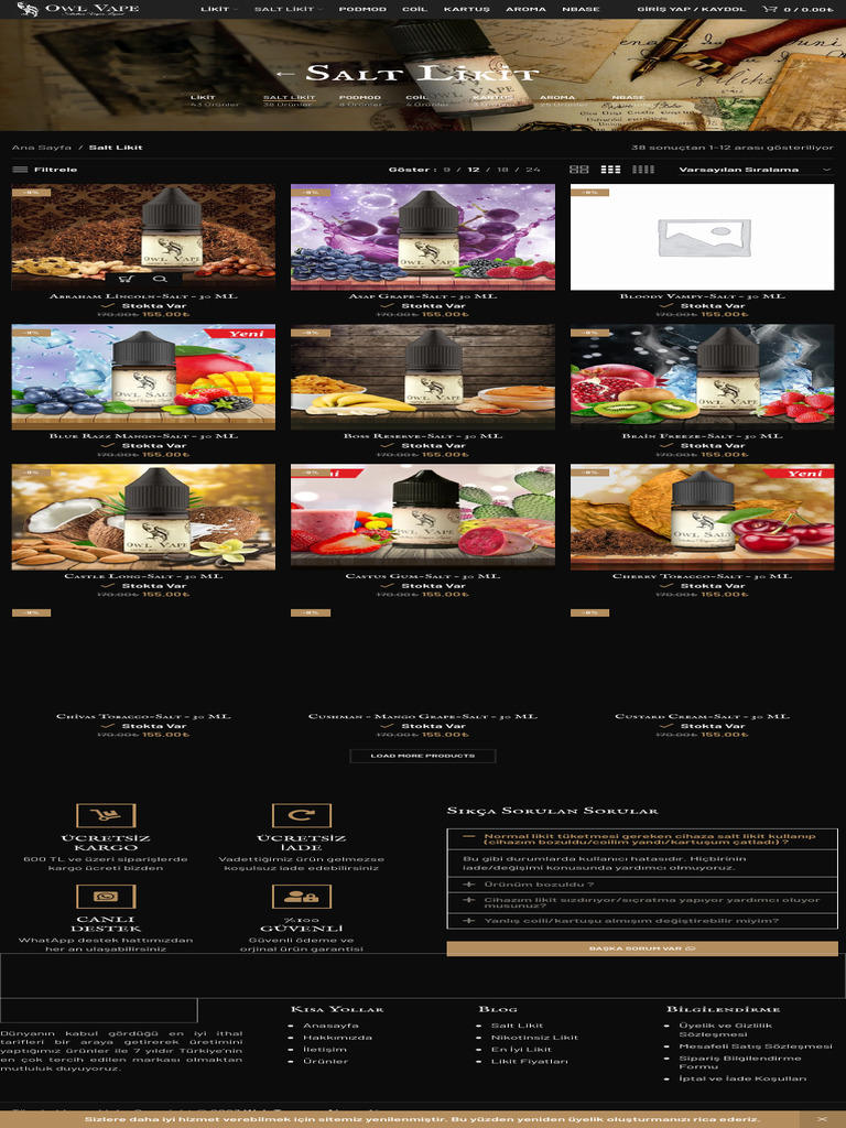 Salt Likit - Owl Vape | PDF