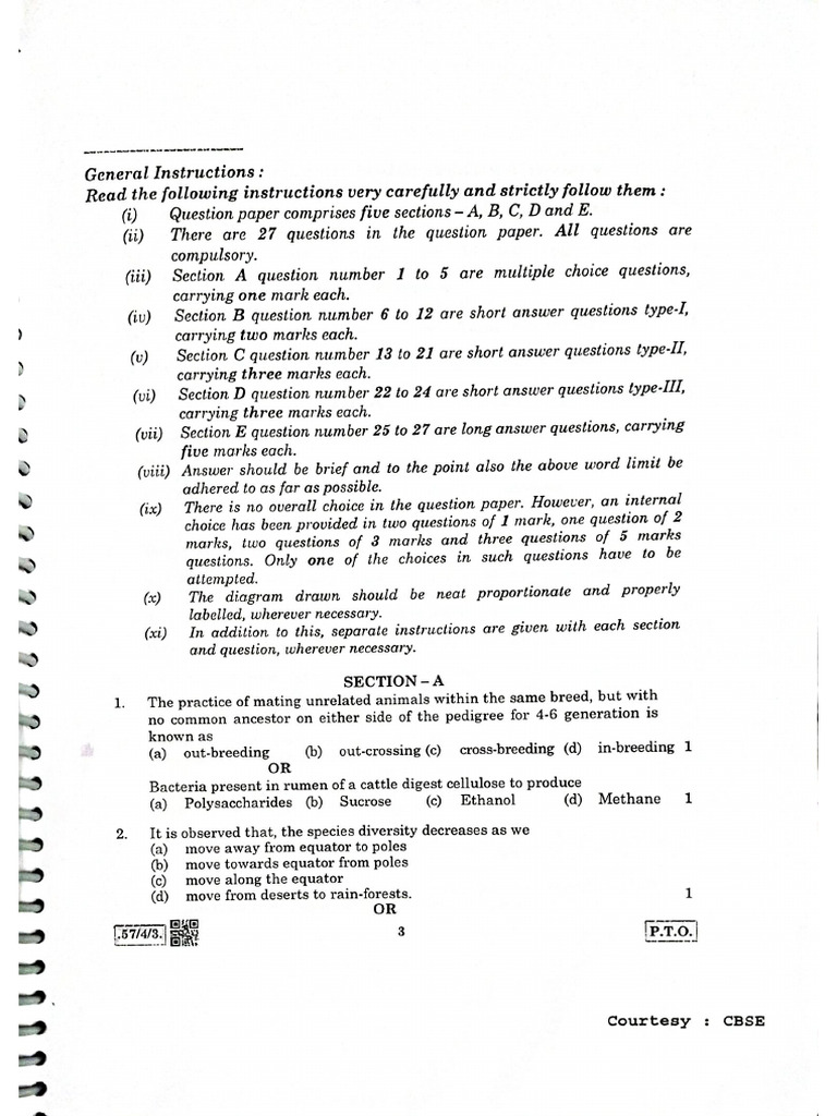 Bio Worksheet-2 | PDF