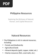 Philippines' Natural Wealth | PDF | Biodiversity | Philippines