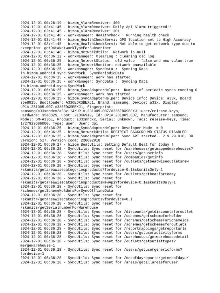 Logg 20241201 | PDF | Software | Computing
