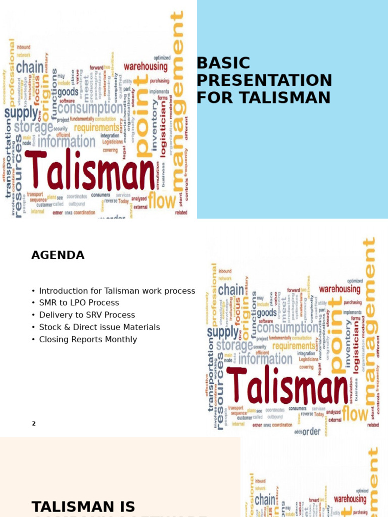 Basic Presentation For Talisman | PDF | Invoice | Value Added Tax
