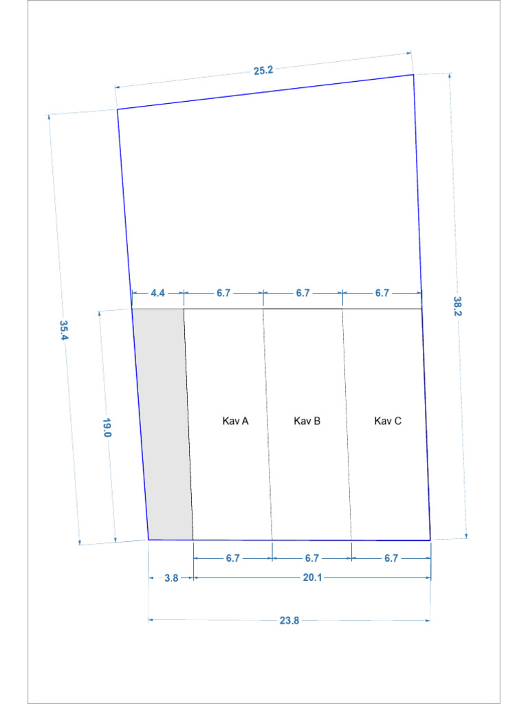 Kavling Al3 Ukuran Real | PDF
