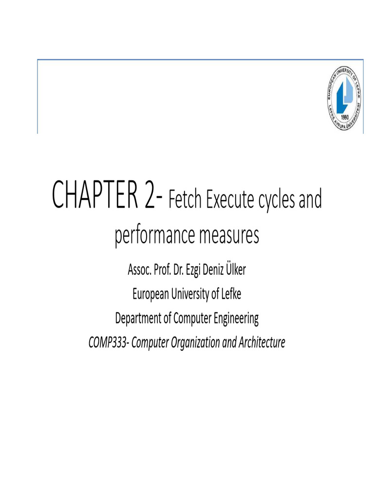 Lecture 02 | PDF | Central Processing Unit | Computer Data Storage
