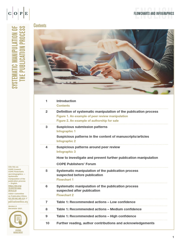 Publication Process Manipulation Cope Flowchart | PDF