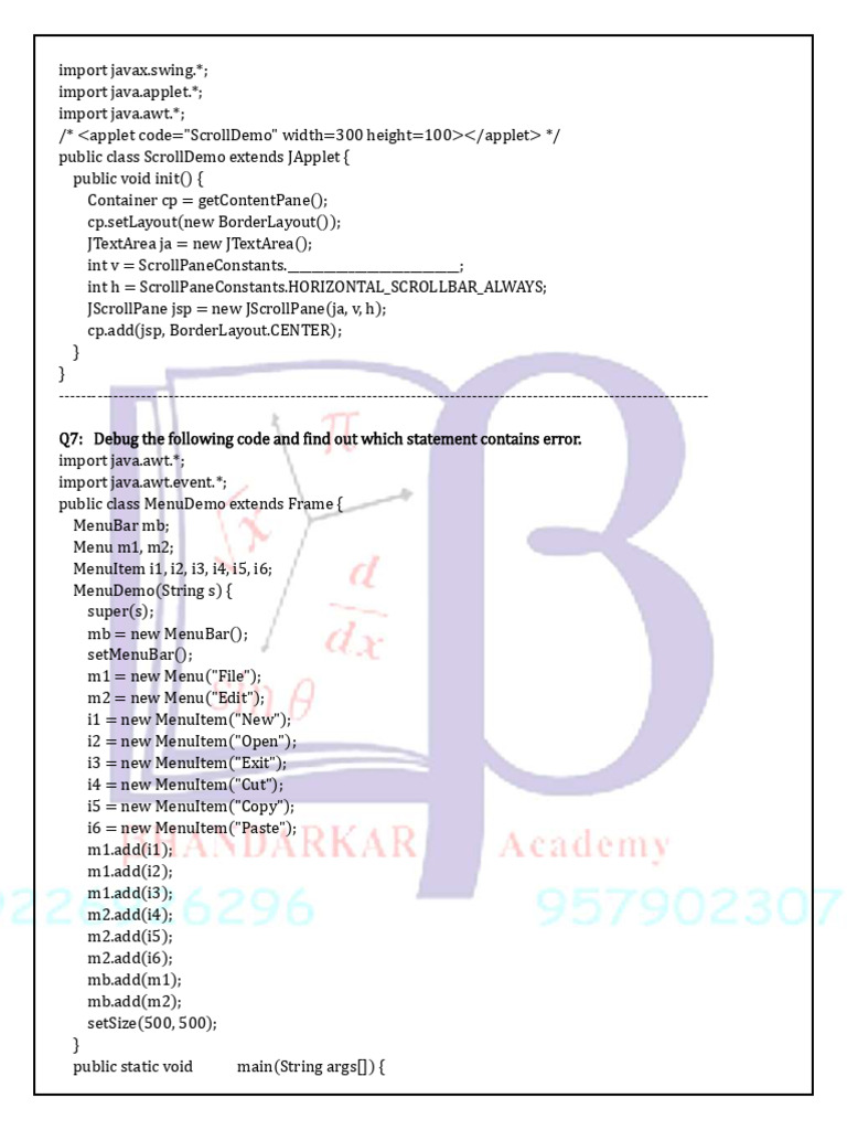 Prog MCQ3 | PDF
