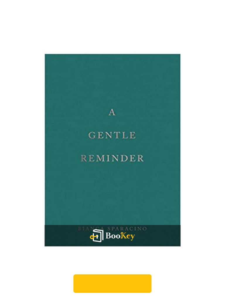 A Gentle Reminder | PDF | Psychological Resilience | Narrative
