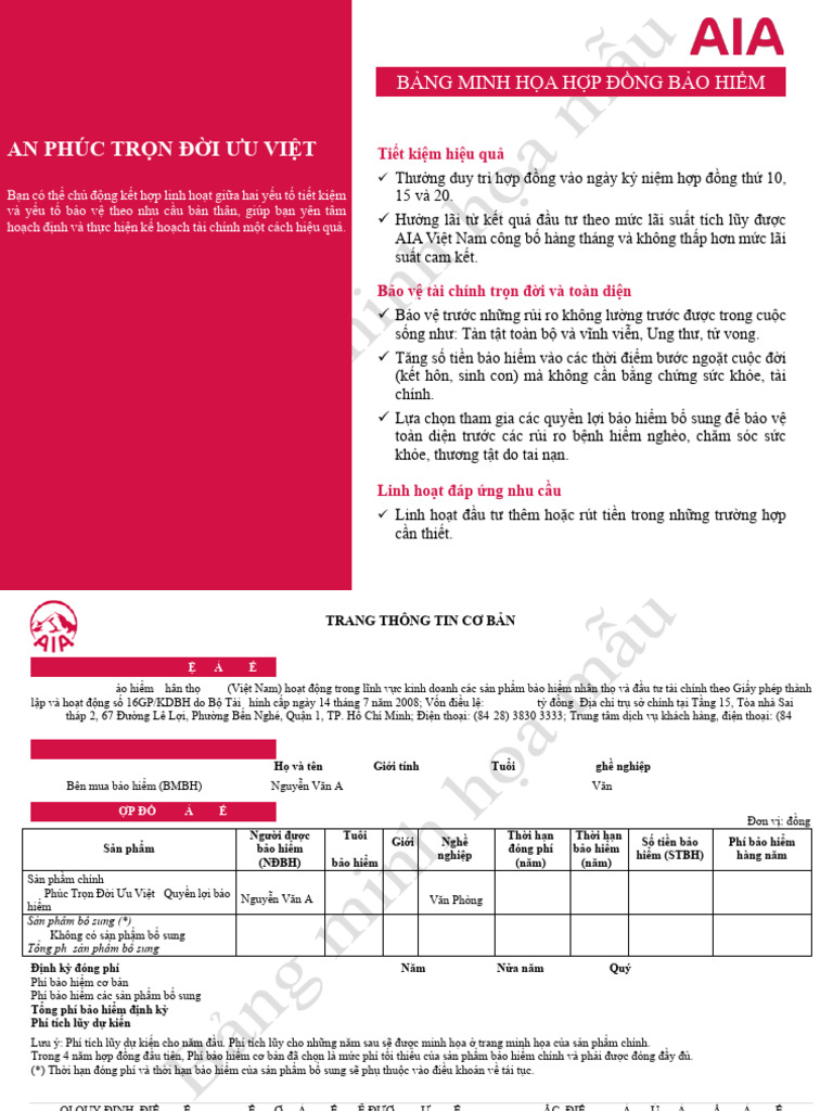 Bang Minh Hoa QLBH Nang Cao | PDF