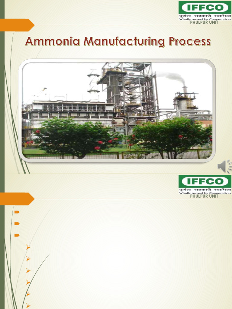 Ammonia Manufacturing Process of Ammonia-I | PDF | Carbon Dioxide ...