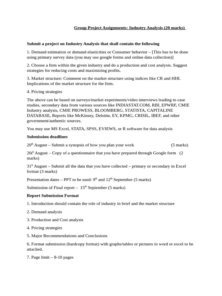 Project Details - PGDM - 2024 | PDF