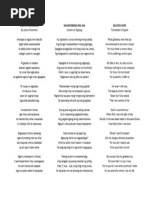 Paraluman Lyrics | PDF