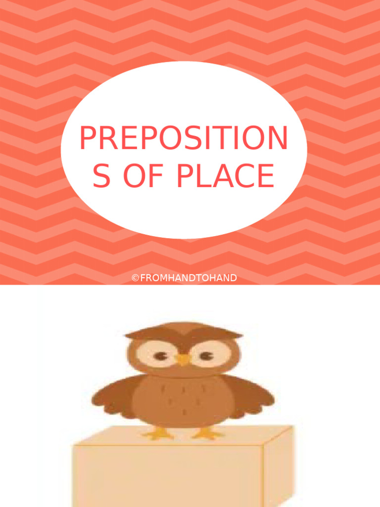 Prepositions of Place | PDF