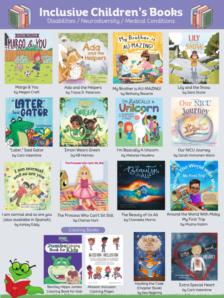 Disabilities / Neurodiversity / Medical Conditions: Coloring Books ...