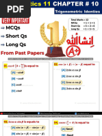GRADE 11 - Trigonometric Identities | PDF | Mathematical Analysis ...