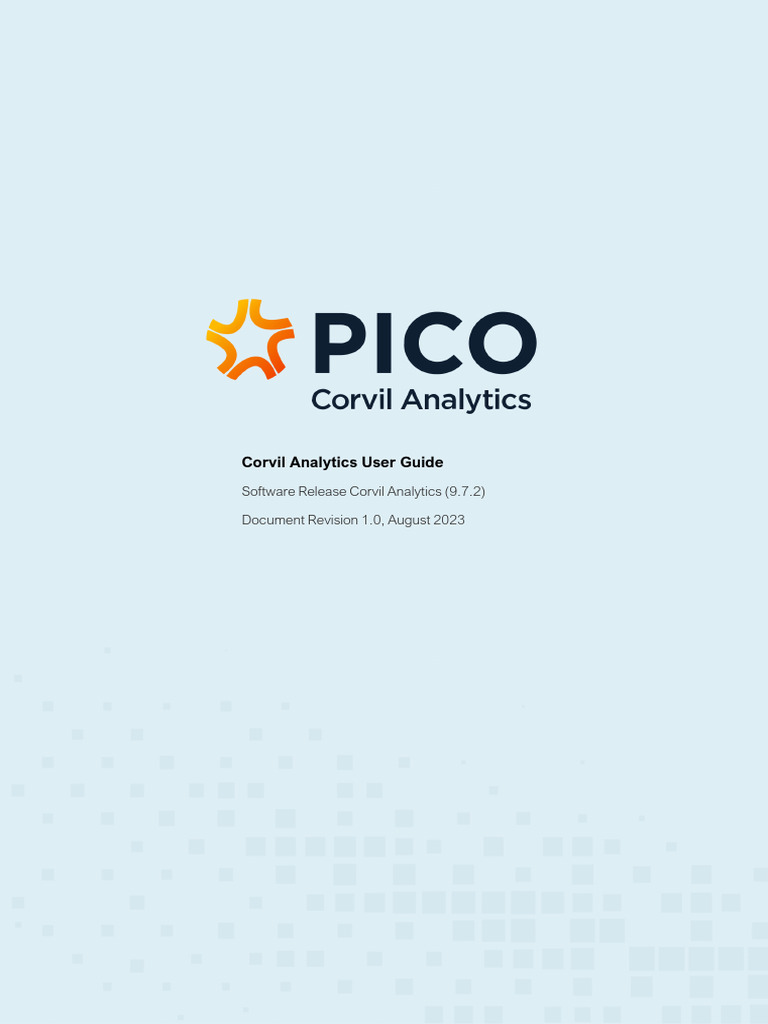 Corvil 9.7.2 User Guide | PDF | Transmission Control Protocol | Command ...