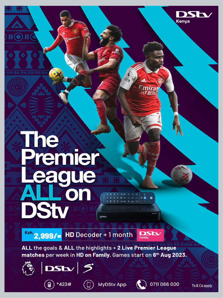 DSTV Channel List KE-March 2024 | PDF | Television Network | Broadcasting
