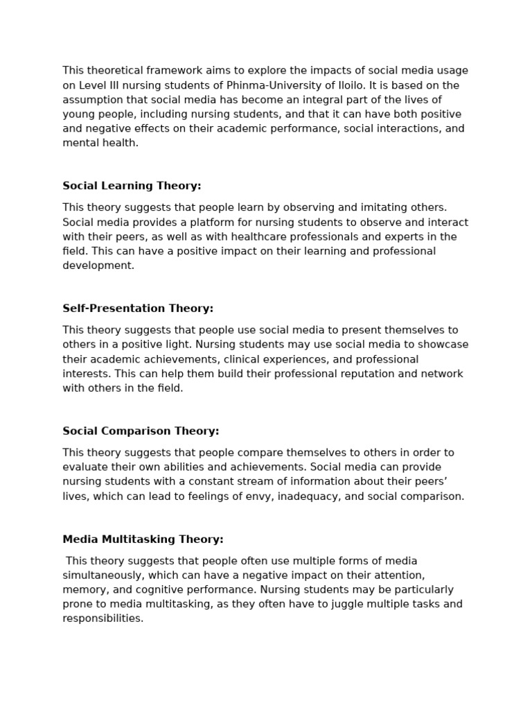 Theoretical Framework - Updatedver - gr6 | PDF