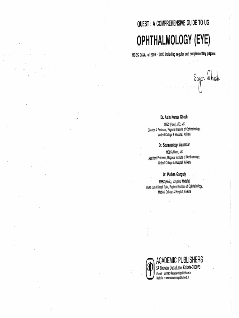 Ophthalmology Quest | PDF
