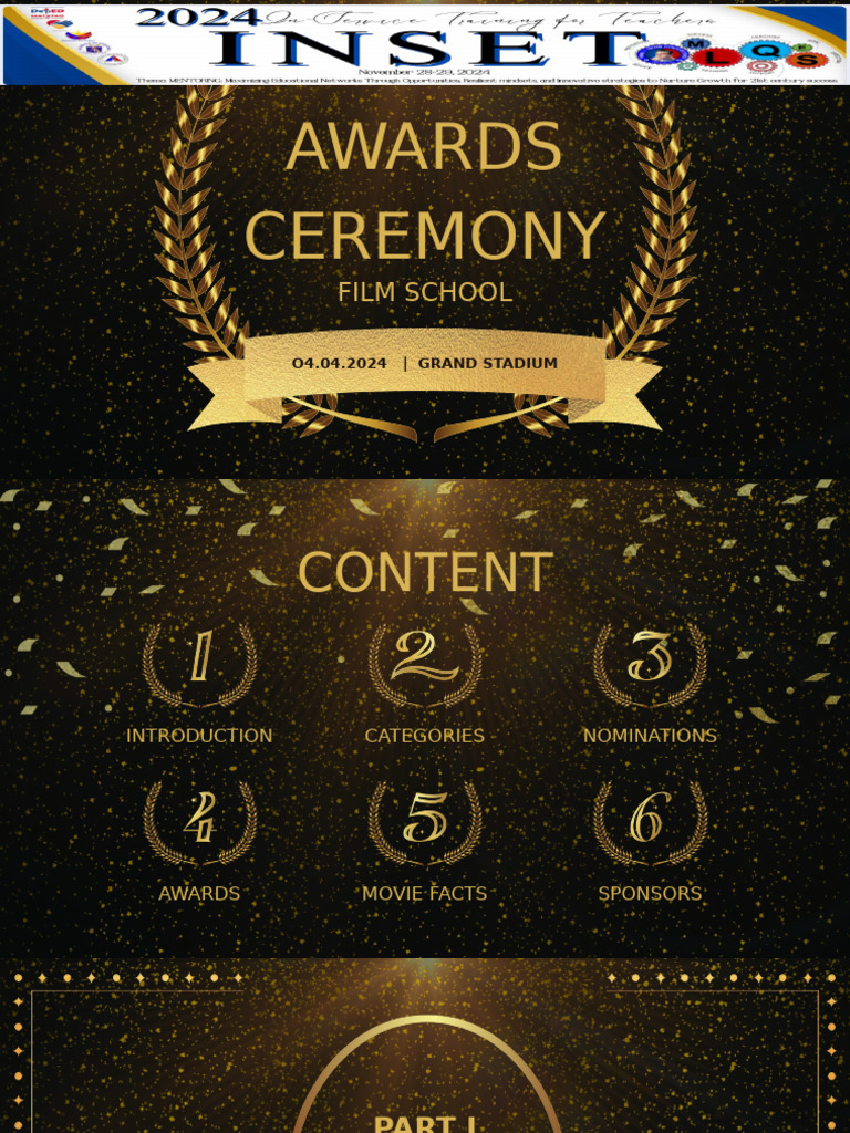 Film Award Ceremony Overview | PDF