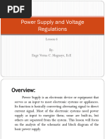 DC Power Supply Block Diagram Guide | PDF | Power Supply | Rectifier