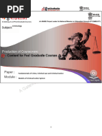 Packer's Crime Control vs. Due Process Models | PDF | Presumption Of ...