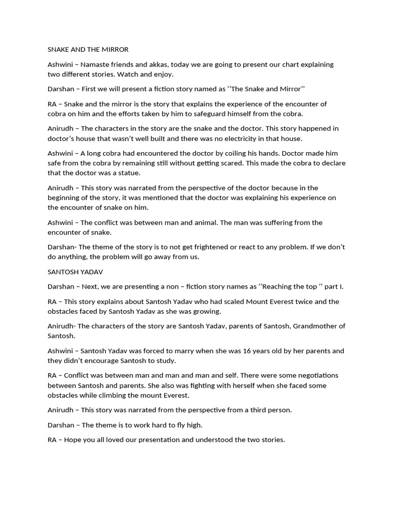 English Project - Nachu | PDF