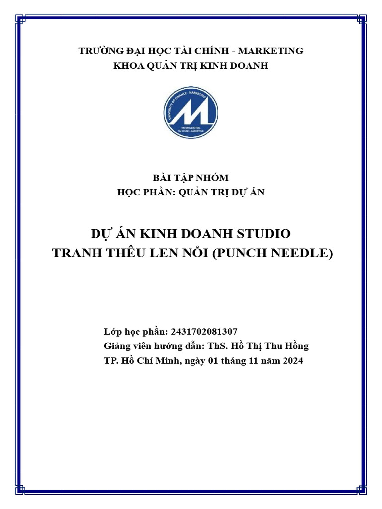 QTDA Chính TH C | PDF