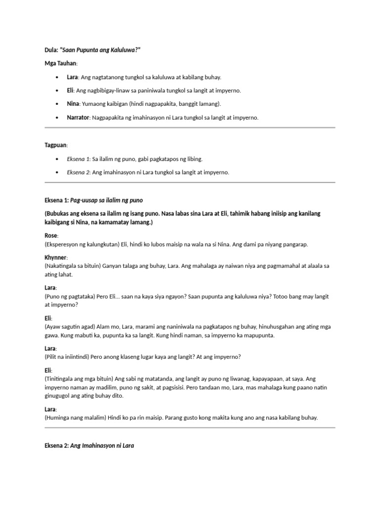 Dula in Filipino q2 | PDF