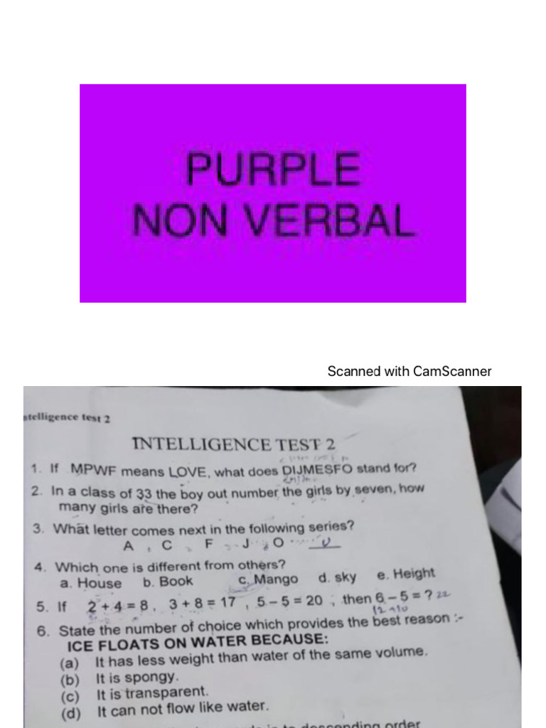 Purple Verbal | PDF