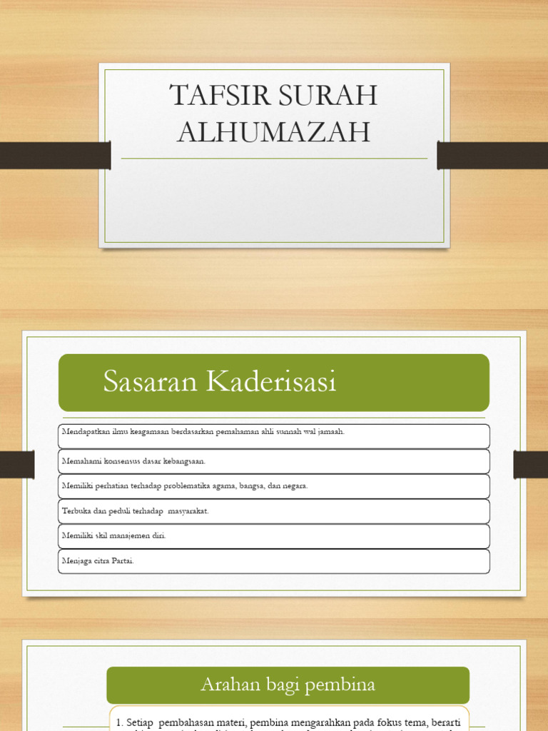 016 Surah Al Humazah | PDF
