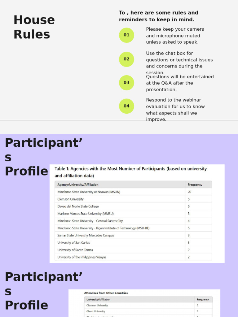 Host Presentation | PDF