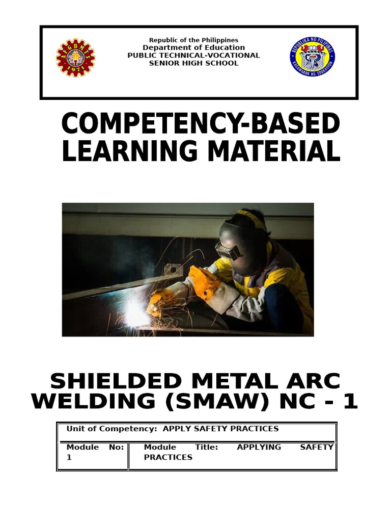 Y2 Module 1 Apply Safety Practices Edited | PDF | Personal Protective Equipment | Hazards