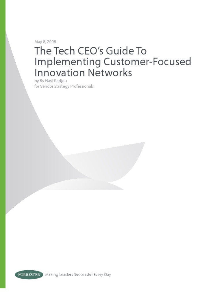 Implementing Customer Focused Innovation Networks | PDF | Innovation | Ibm
