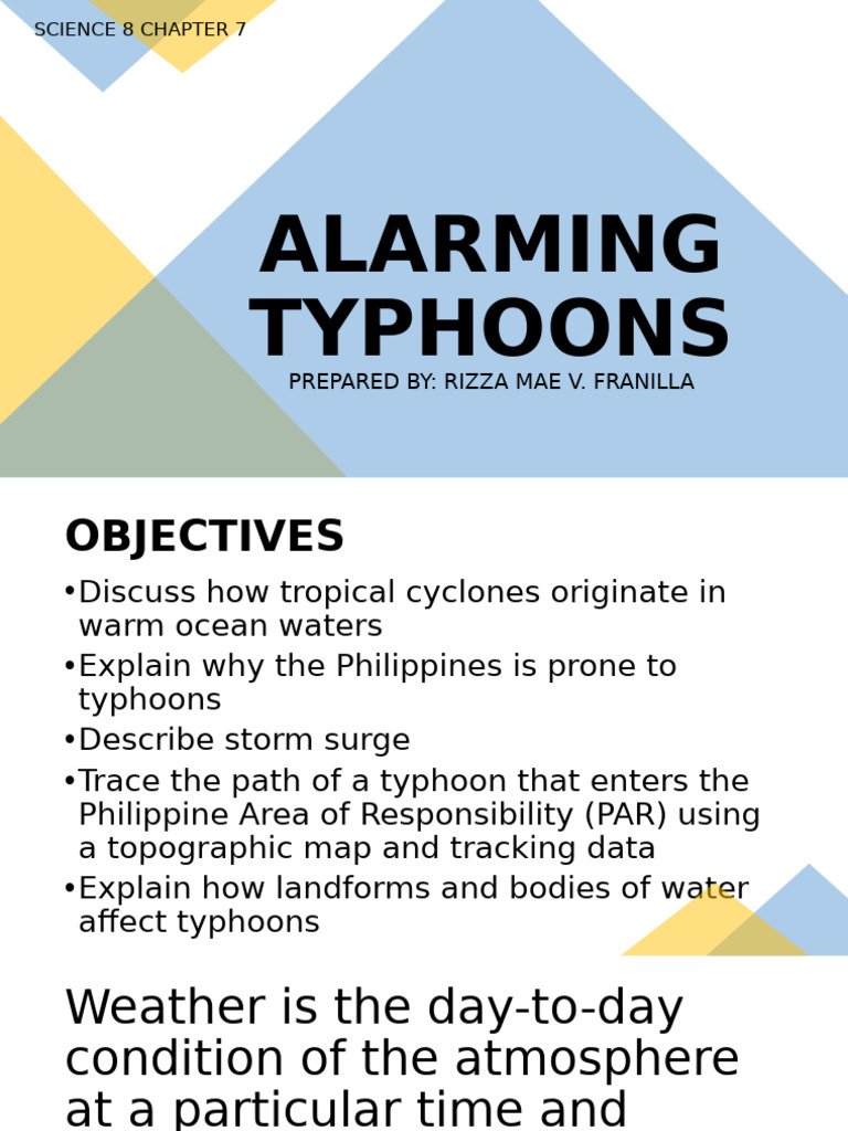 Chapter7 - Lesson1 - How Typhoons Develop | PDF | Tropical Cyclones ...