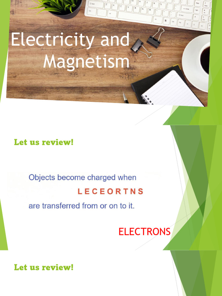 Magnetism and Electricity | PDF