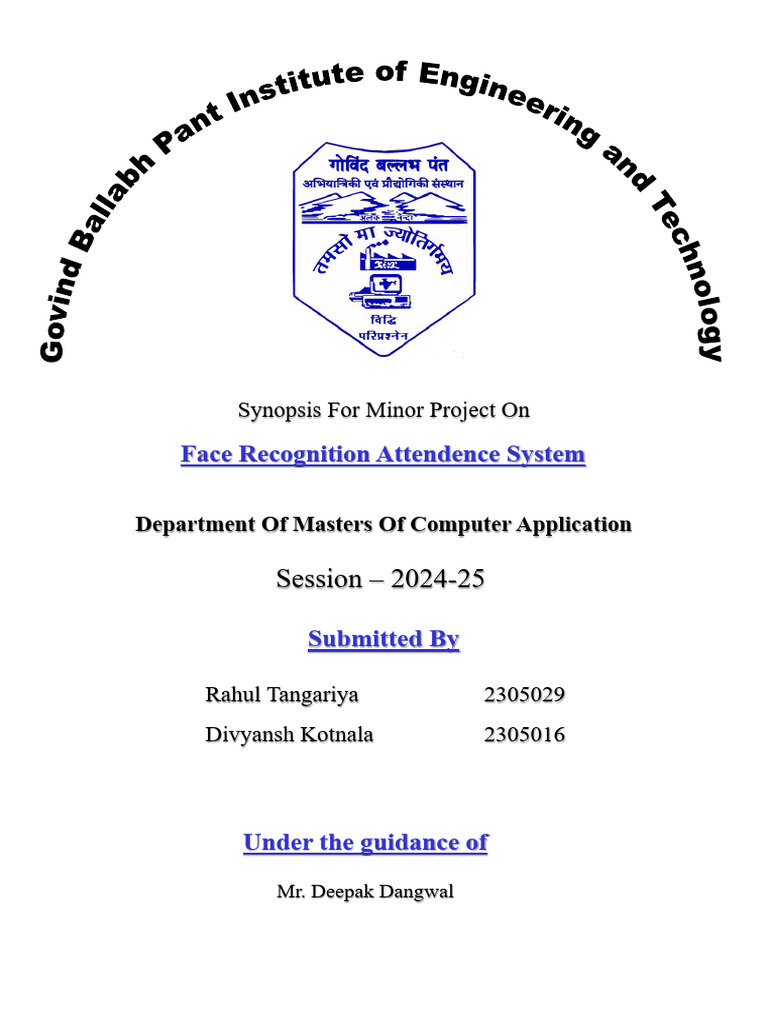 Synopsis 2 | PDF | Computing | Systems Engineering
