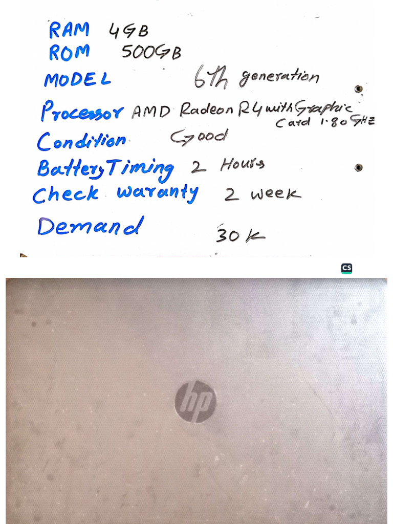 6th Generation Laptop | PDF