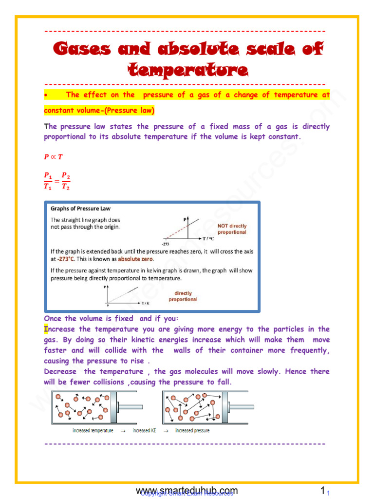 2.1.3 IGCSE Physics Notes Thermal Physcs Gases and Absolute Scale of ... 2.1.3 IGCSE Physics Notes Thermal Physcs Gases and Absolute Scale of ...