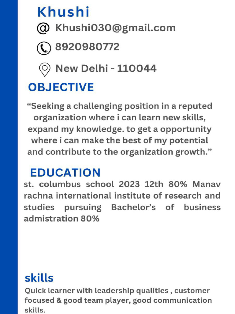 EDP Assignment CV | PDF