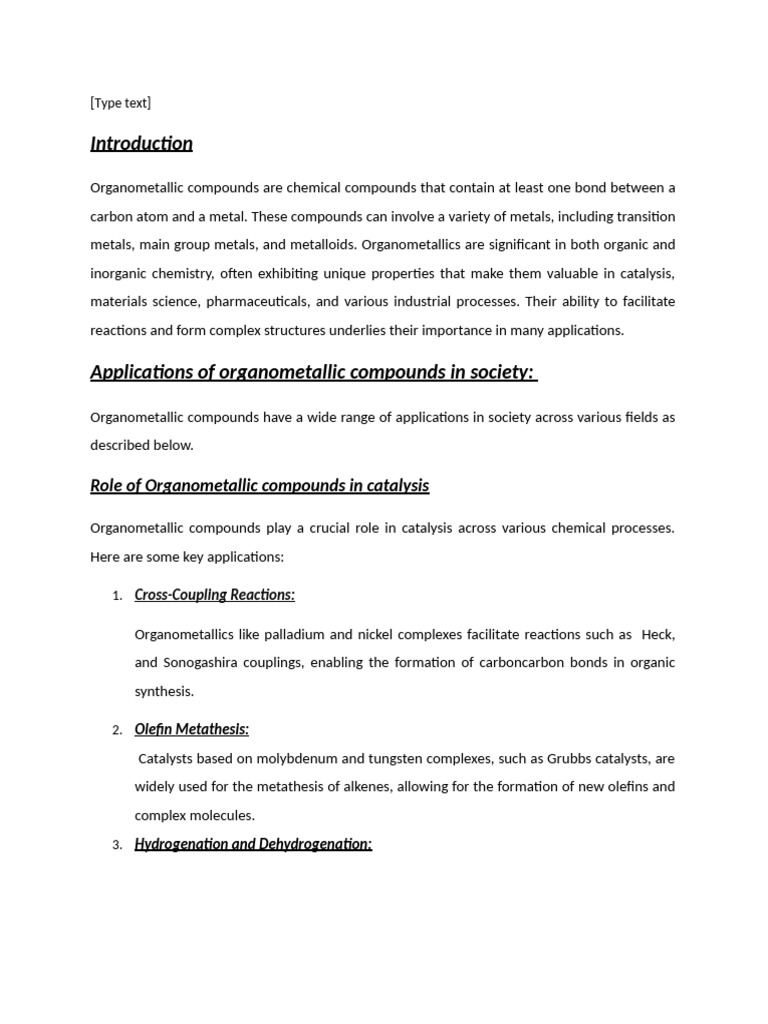 Chemi | PDF | Catalysis | Organometallic Chemistry