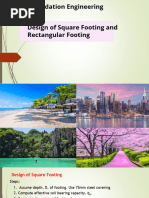 Rectangular Footing Sample Problem | PDF | Structural Load | Pressure