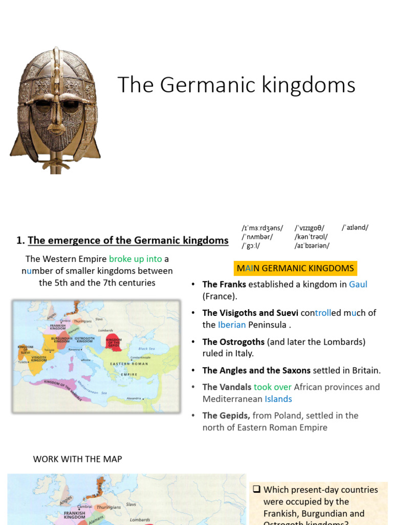 The Germanic Kingdoms | PDF | Germanic Peoples | Monarch