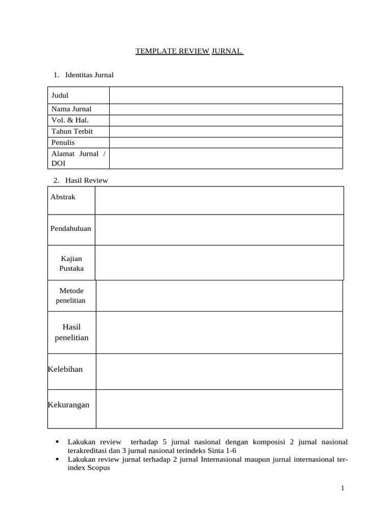 Template Review Jurnal IP | PDF