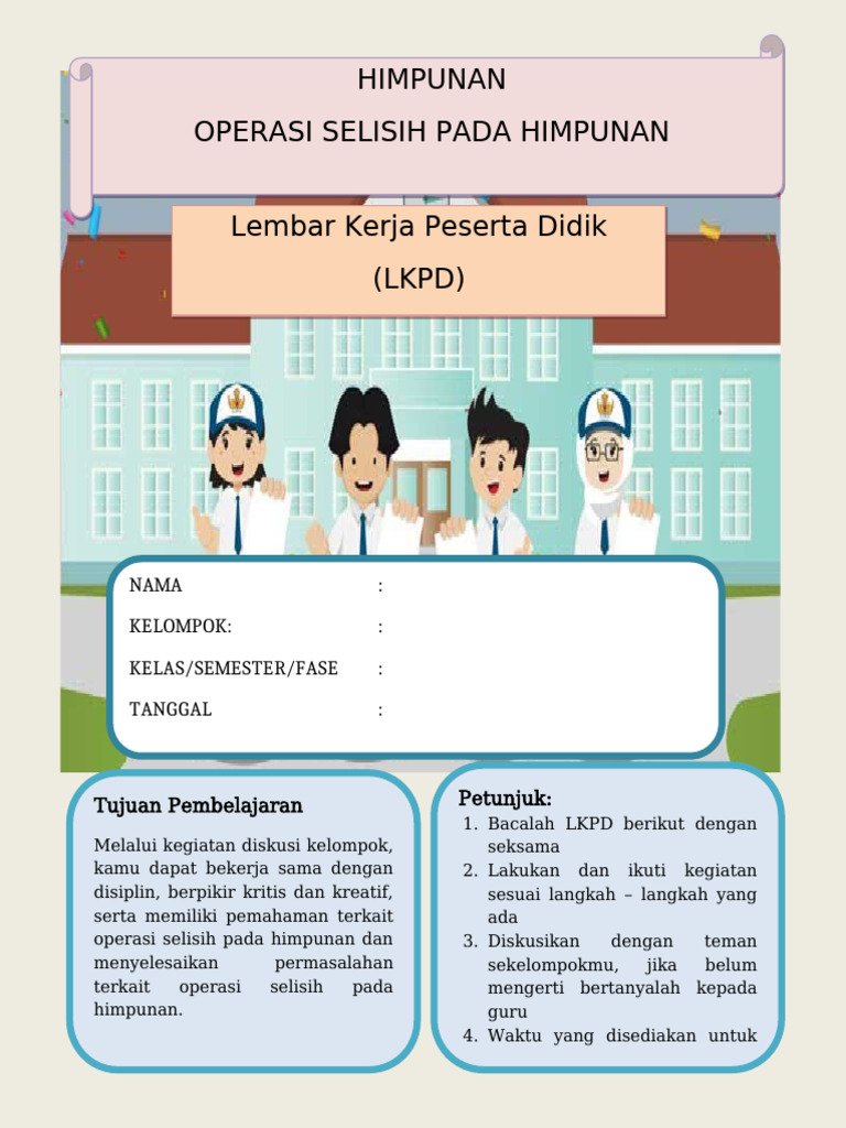 LKPD Himpunan 22 Yona Salinan Salinan | PDF