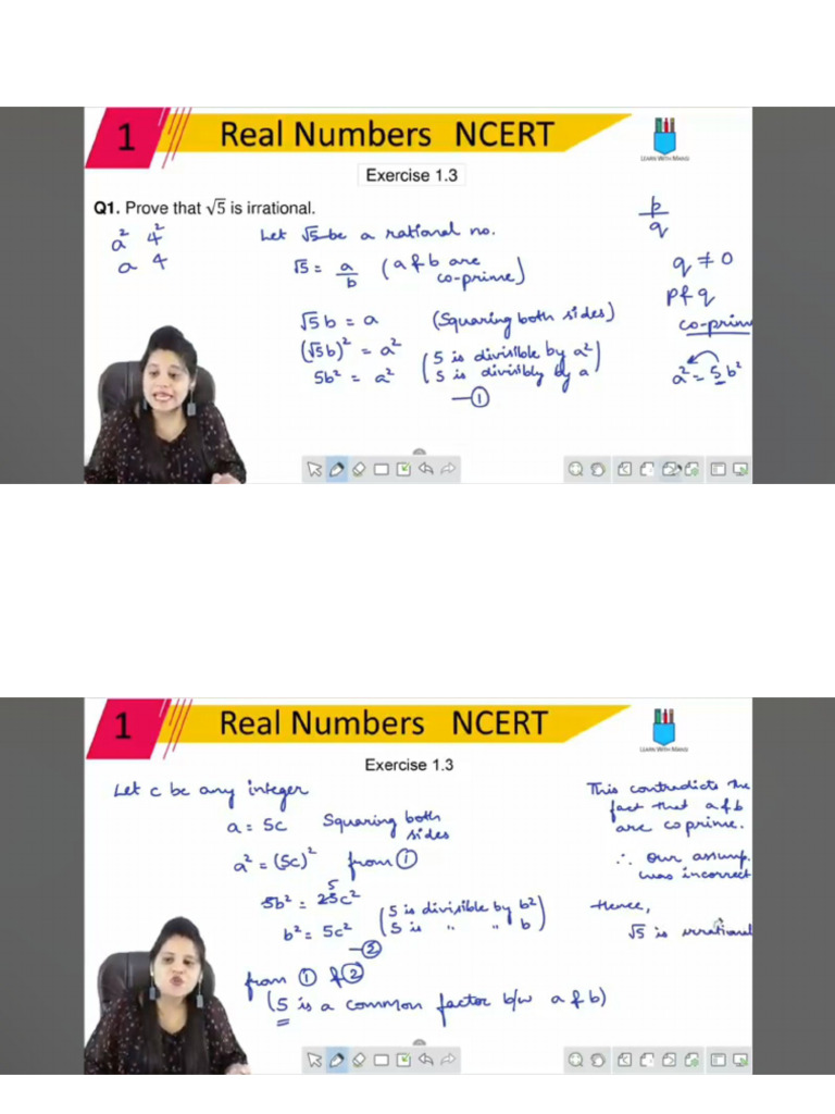 Real No. Ex1.3 | PDF